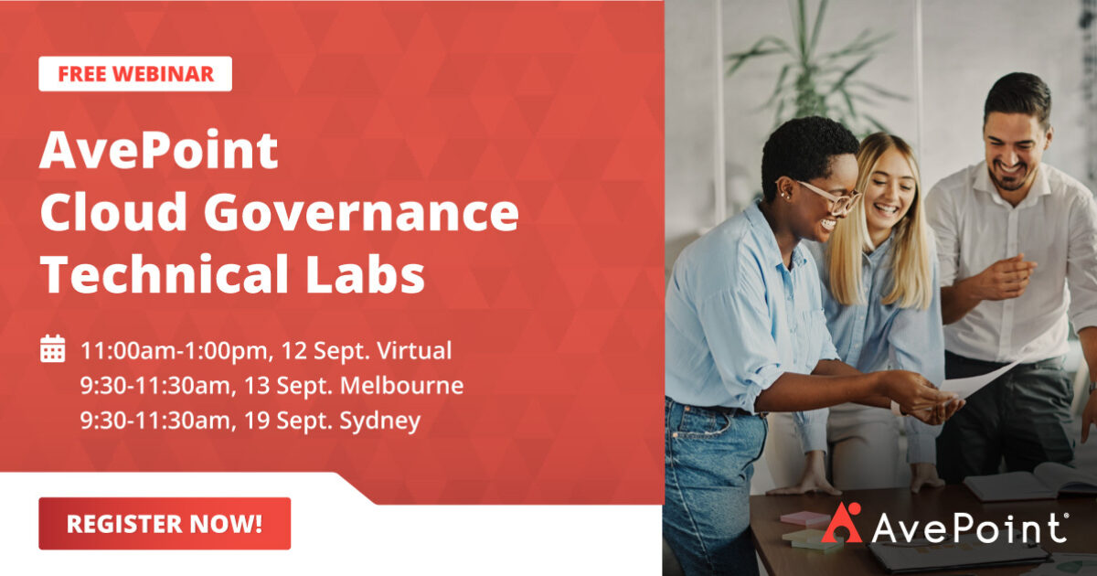 AvePoint Cloud Governance Technical Labs | AvePoint AU AvePoint Cloud Governance Technical Labs | AvePoint AU