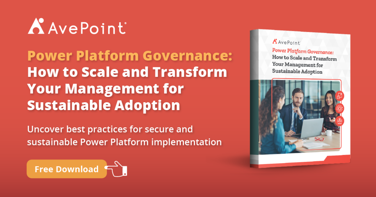 Power Platform Governance How To Scale And Transform Your Management