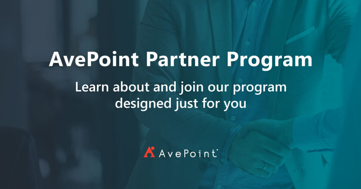 AvePoint Partner Program | Join Today | AvePoint